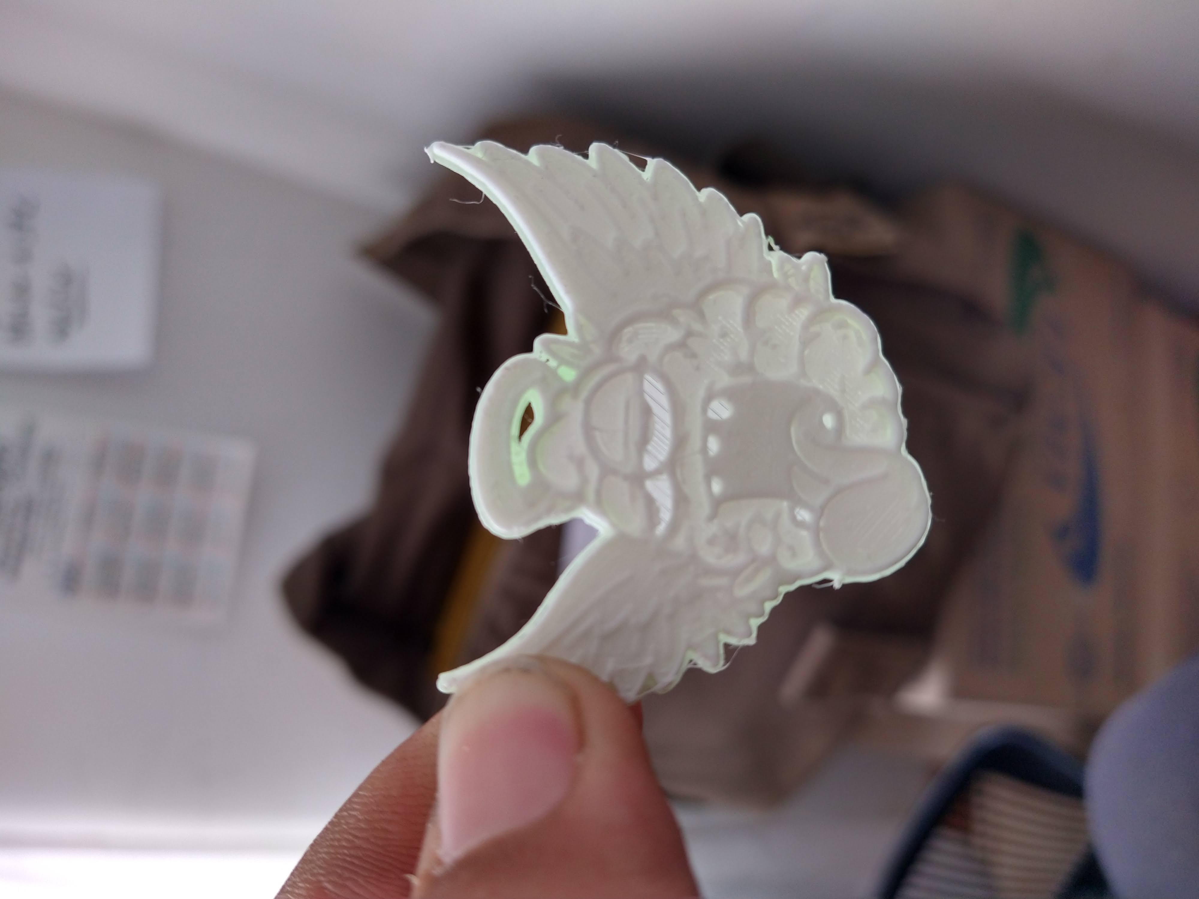 STL file weed-wings keychain・3D printable model to download・Cults