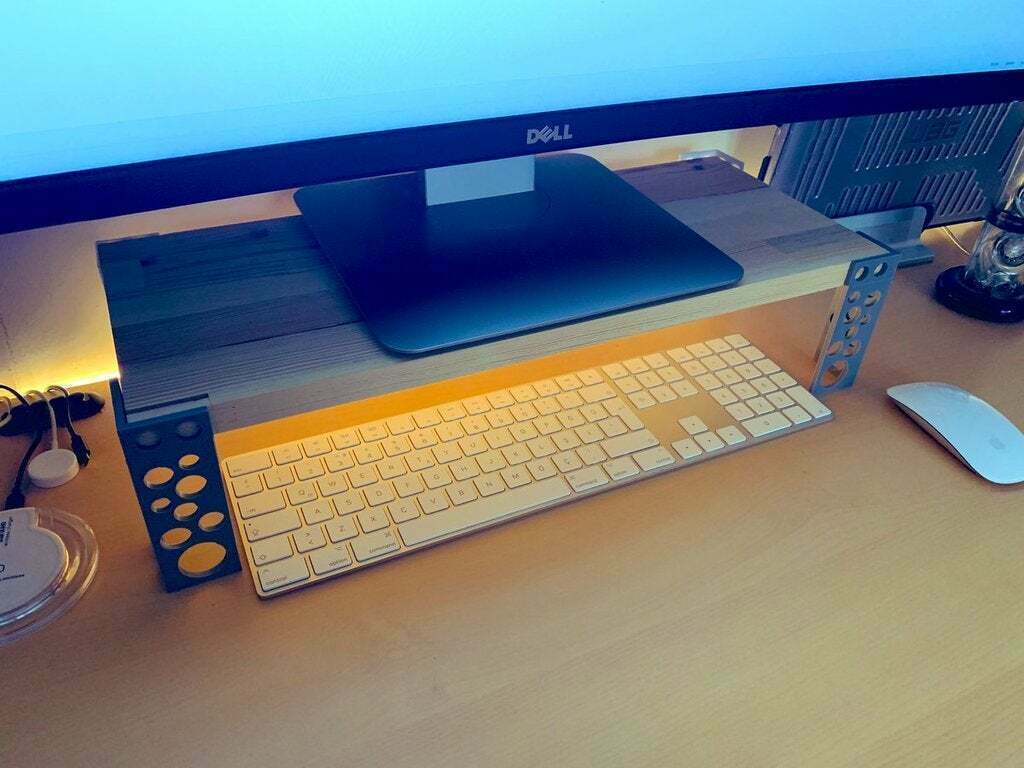 Free STL file Monitor Stand 🏠・3D print design to download・Cults