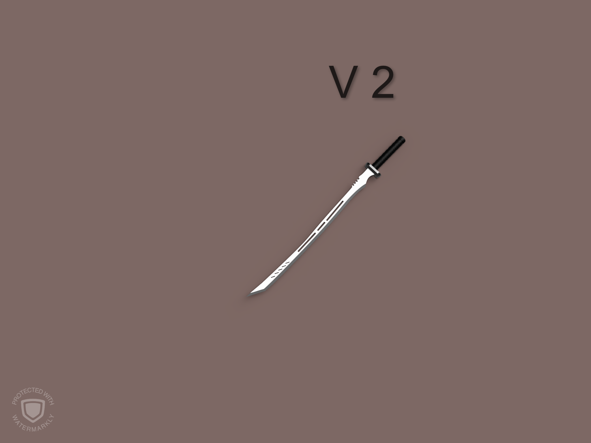 STL file Deathstroke sword 🗡️・Design to download and 3D print・Cults