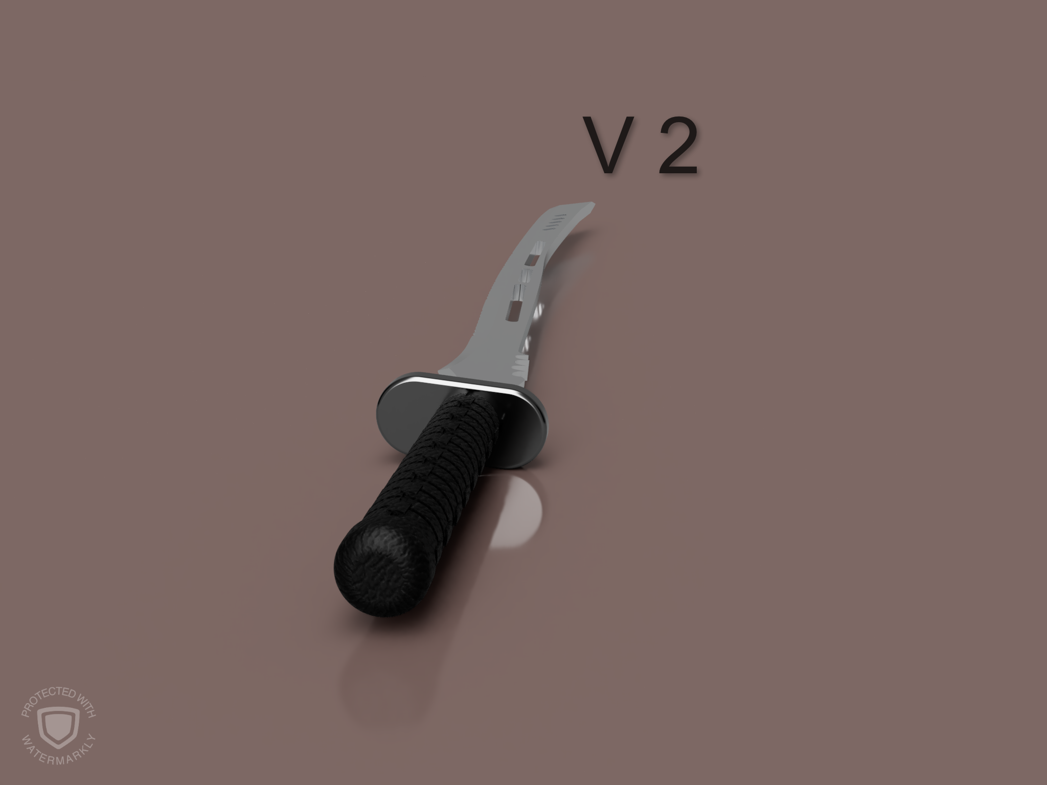 STL file Deathstroke sword 🗡️・Design to download and 3D print・Cults