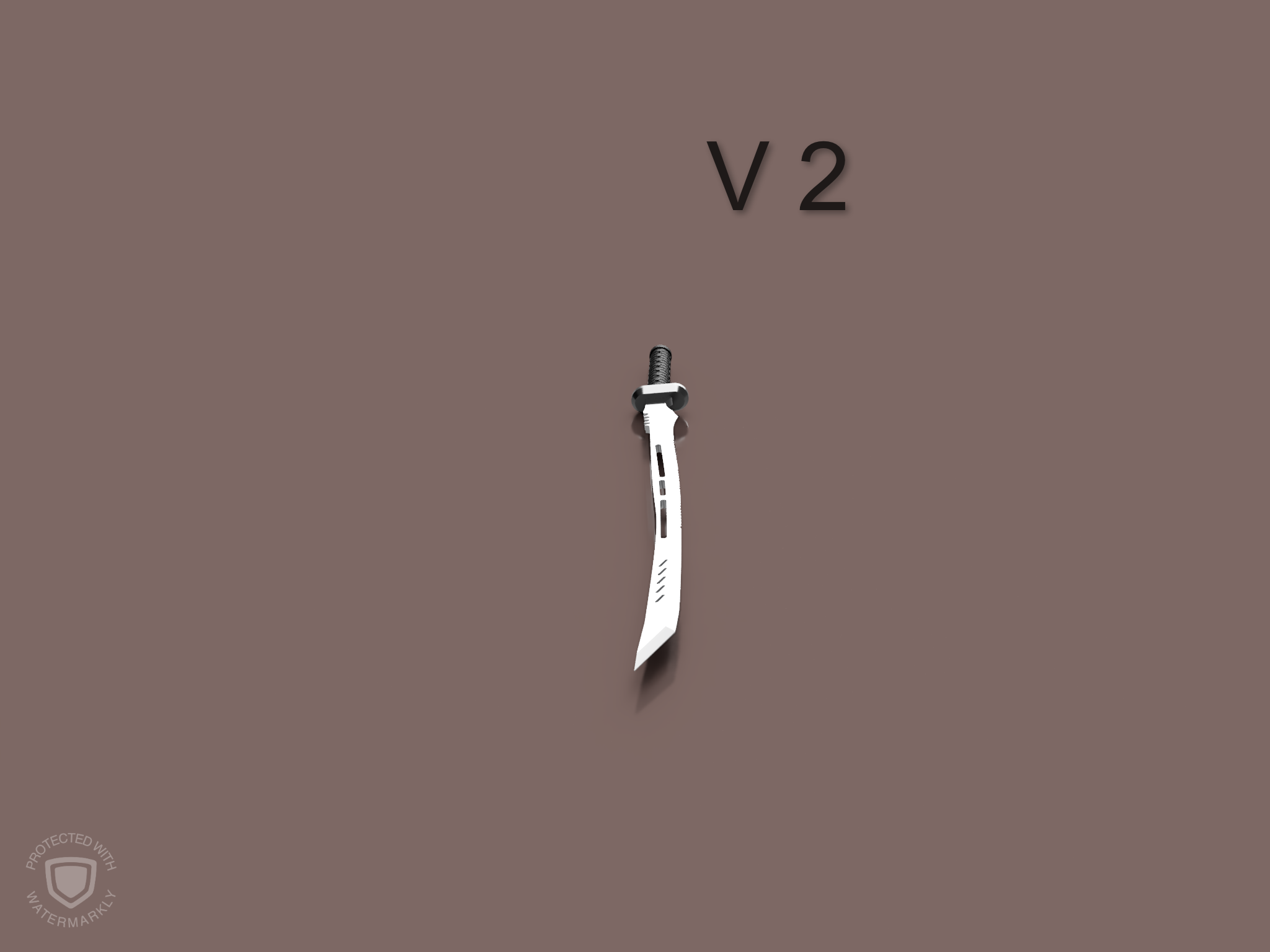 STL file Deathstroke sword 🗡️・Design to download and 3D print・Cults