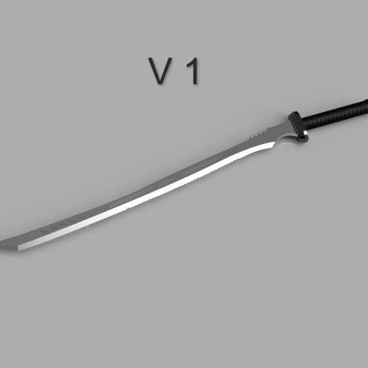 Download STL file Deathstroke sword ・ Cults