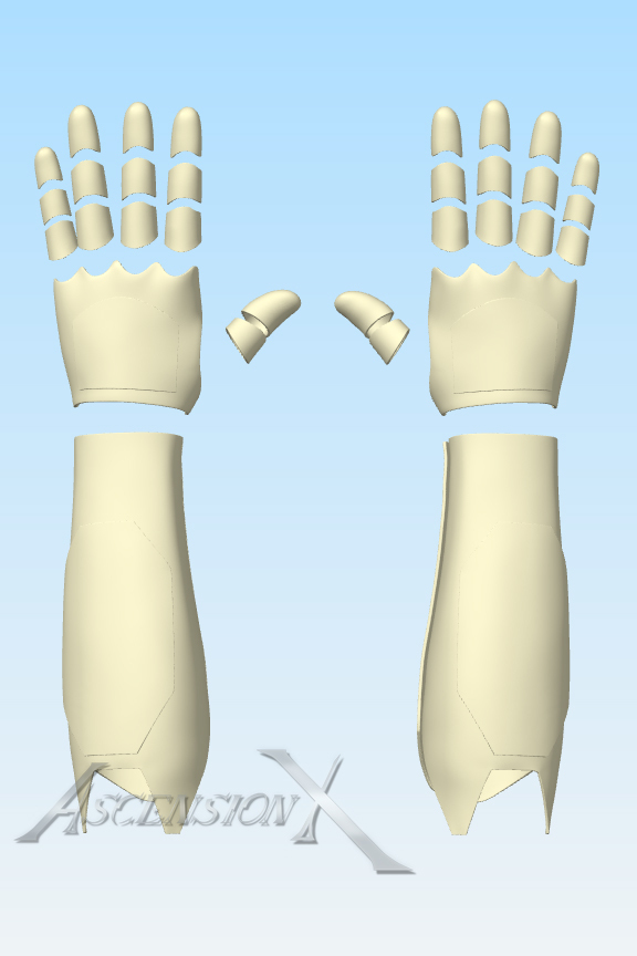 STL file Cybernetic arms (advanced print)・3D printer model to download ...