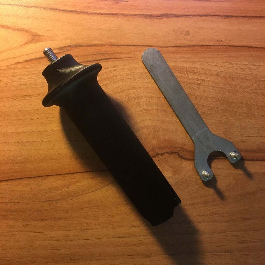 Free STL file Ryobi Angle Grinder Handle 🔧・3D printer model to download ...