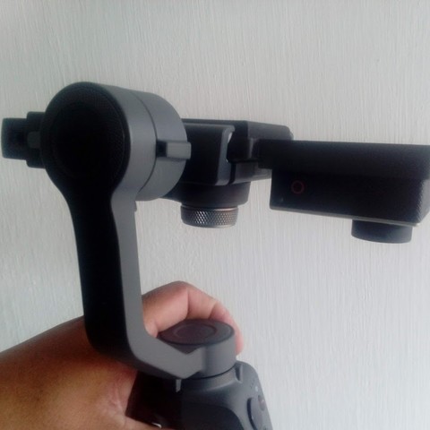 Download 3D printer designs Adaptador Gopro a Gimbal DJI ・ Cults