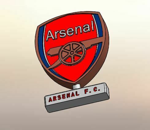 STL file Arsenal, Desk Ornament・3D printable model to download・Cults