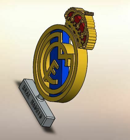 STL file REAL MADRID, DESK DECORATION・3D printing template to download ...