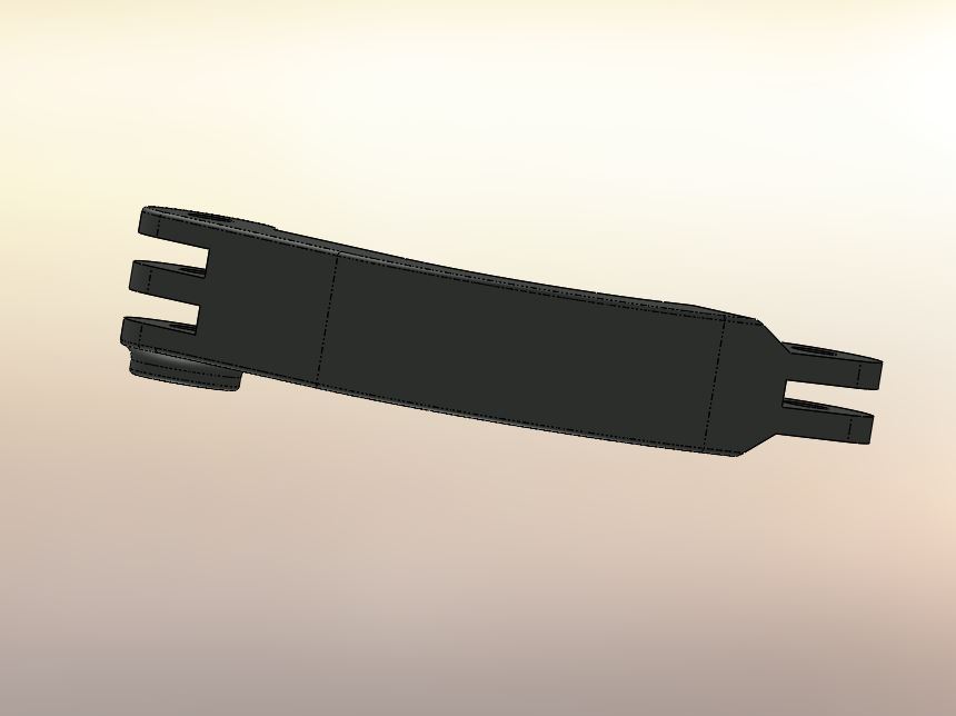 STL file CURVED EXTENSION FOR GOPRO AND/OR ACTION CAMS・3D printing idea to download・Cults