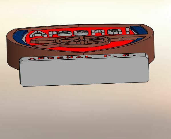 STL file Arsenal, Desk Ornament・3D printable model to download・Cults