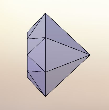 3d Diamond Shape Template