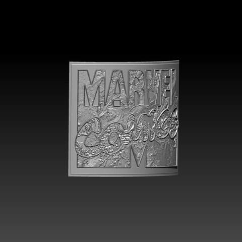 Download STL file 3 x lithography 3d marvel • 3D printing template ・ Cults