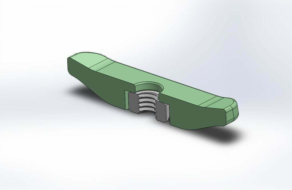 Free STL file Nissan Xterra Utili-Track Flipper Nut 🔩・3D print design ...