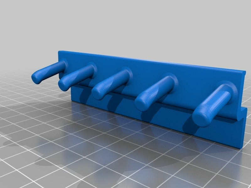 Free STL file Slat Wall Hooks・3D printing template to download・Cults