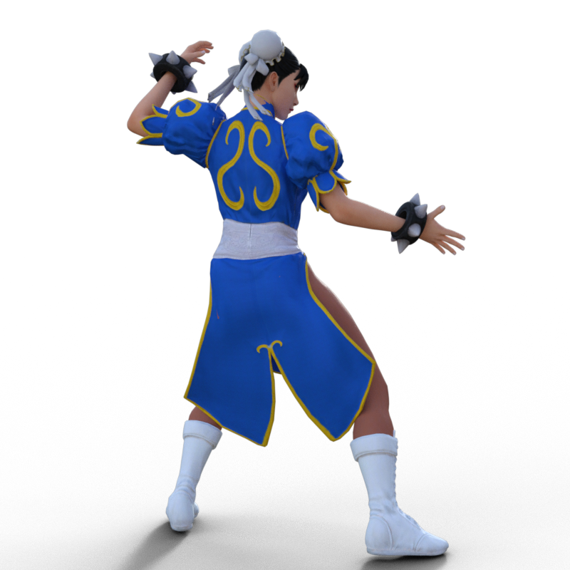 Archivo OBJ Chun Li 💬・Modelo de impresora 3D para descargar・Cults