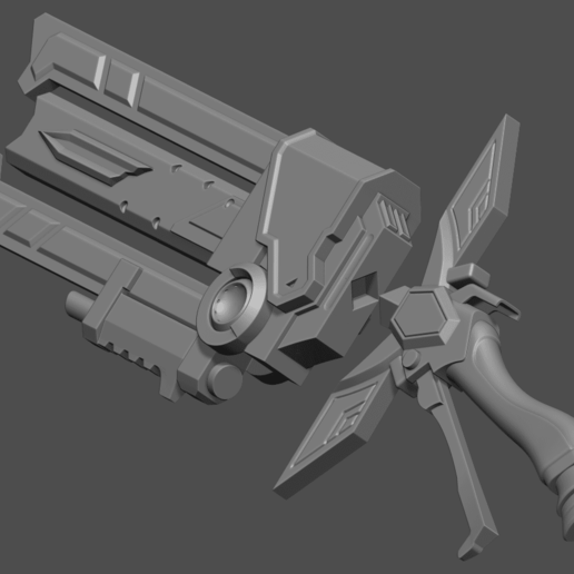 Download STL file Battle Professor Graves Skin LOL league of legends ...