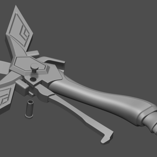 Download STL file Battle Professor Graves Skin LOL league of legends ...