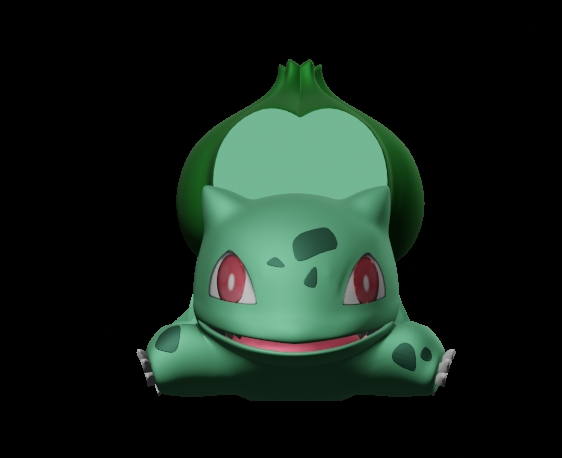 STL file BULBASAUR PHONE STAND・3D printing model to download・Cults