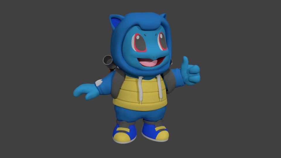 Archivo STL Squirtle on a Costume・Modelo para descargar y imprimir en ...