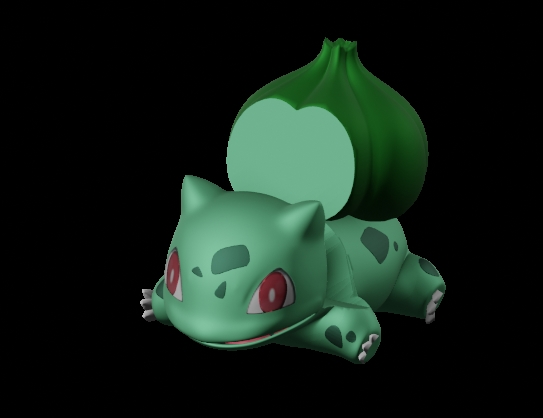 STL file BULBASAUR PHONE STAND・3D printing model to download・Cults