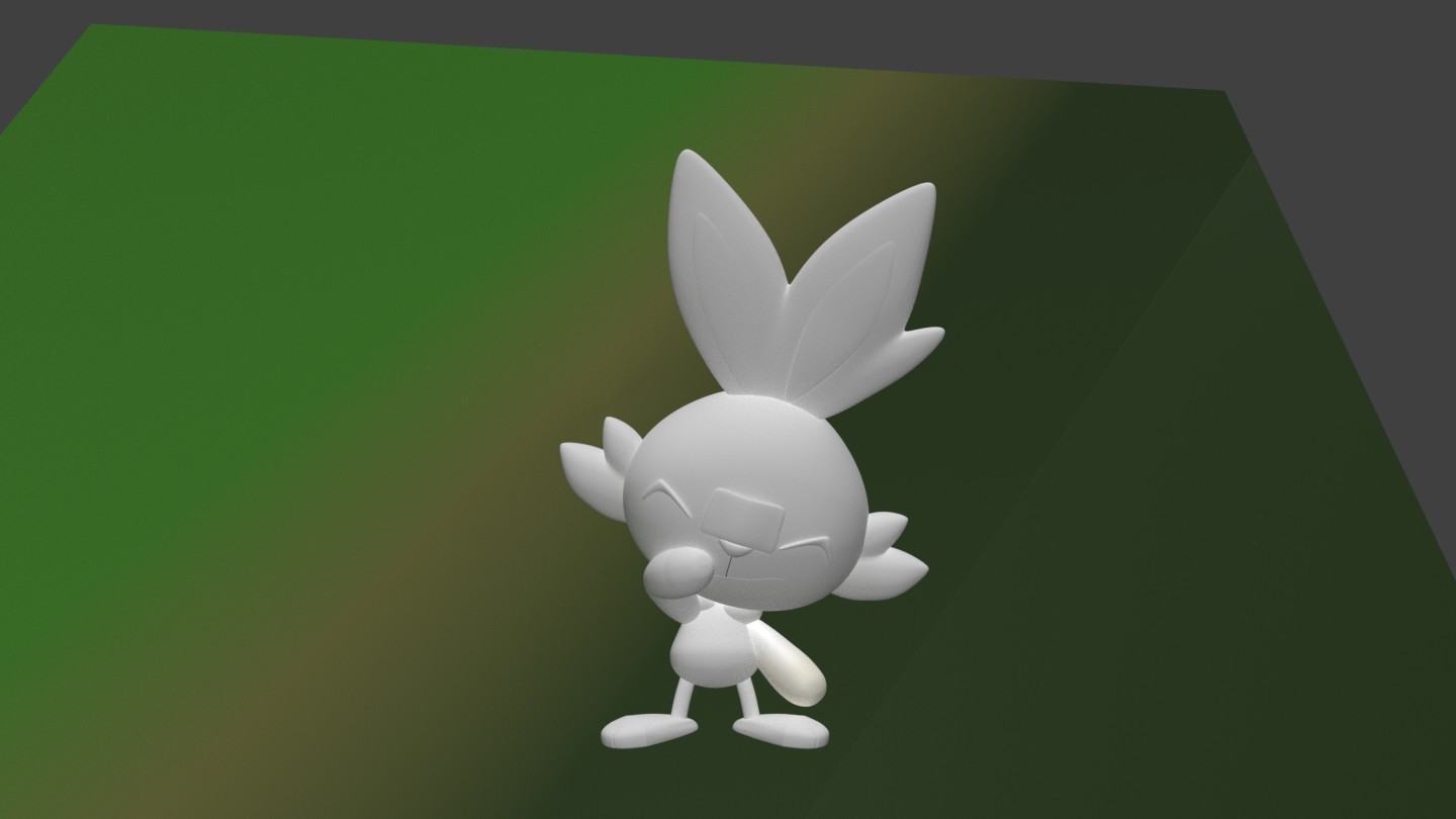 STL file Scorbunny・3D printer model to download・Cults