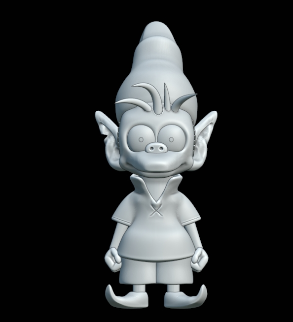 STL file ELFO - DISENCHANTMENT・3D printer design to download・Cults