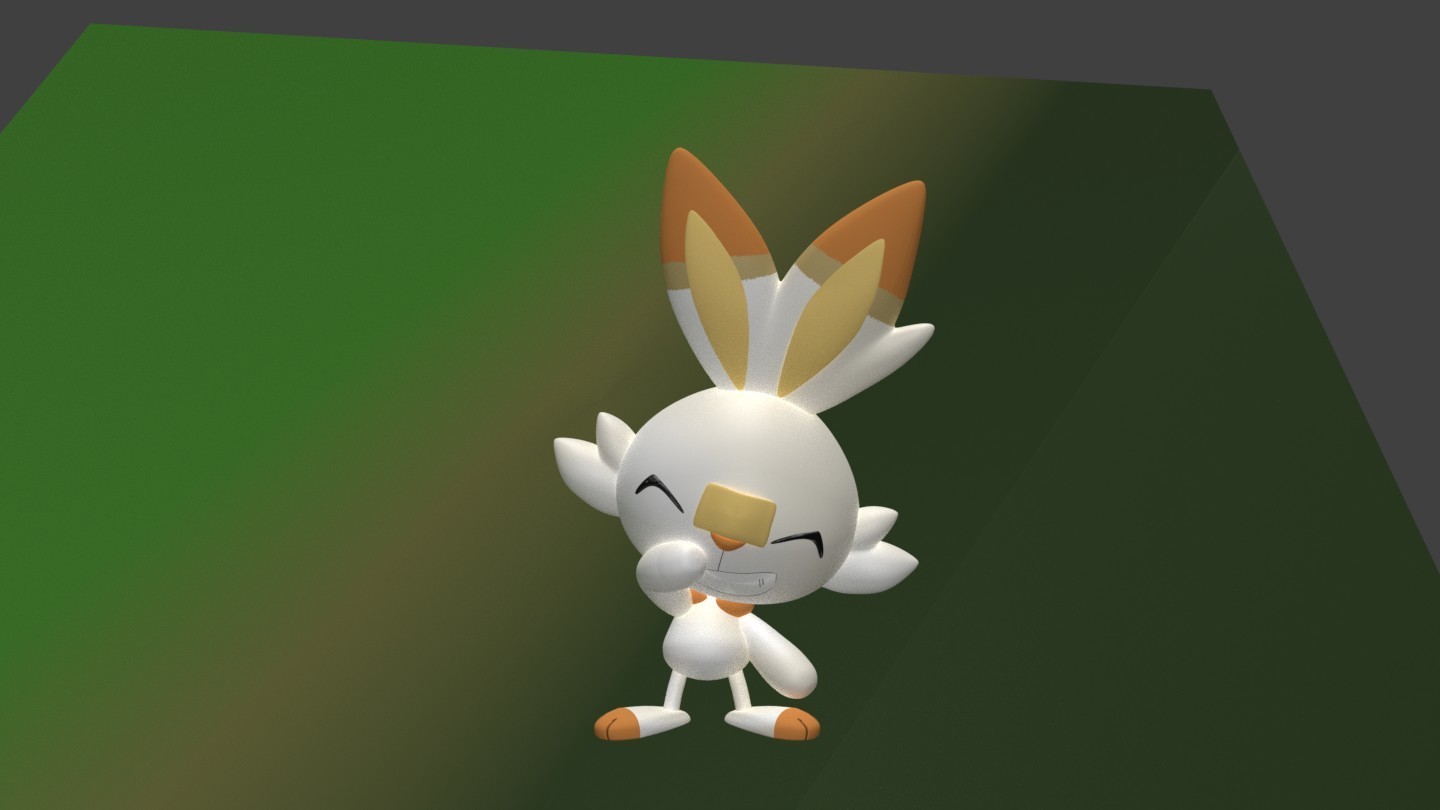 STL file Scorbunny・3D printer model to download・Cults