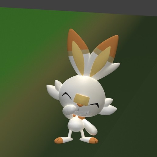 Download STL file Scorbunny • 3D printable model ・ Cults