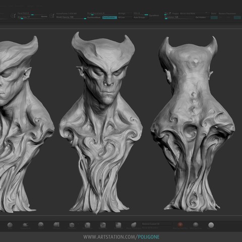 Download STL file CALM Statue - 3D Printable • 3D printer object ・ Cults