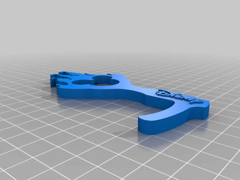 Free STL file Disney Covid-19 Door handle Key・Design to download and 3D ...
