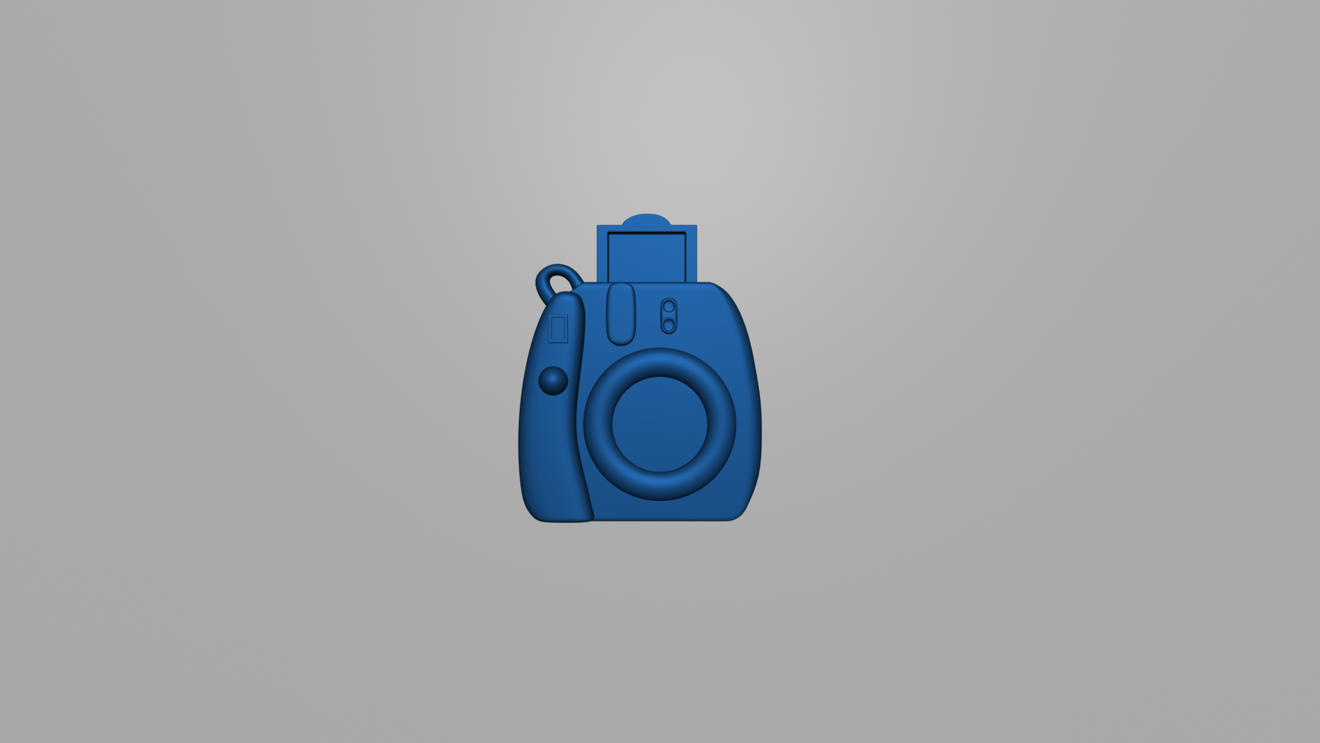 STL file camera keychain・3D printing model to download・Cults