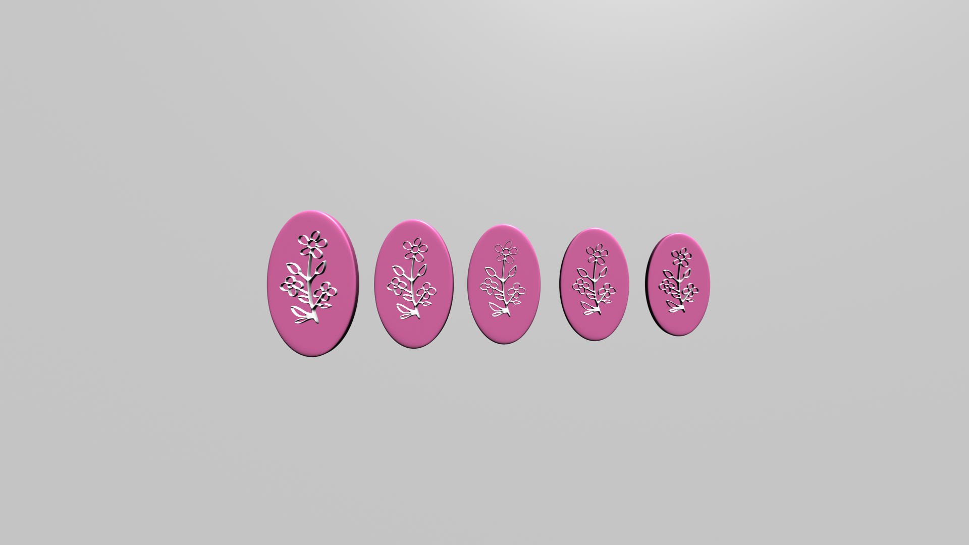 STL file polymer clay engraving - flower・3D printable model to download ...