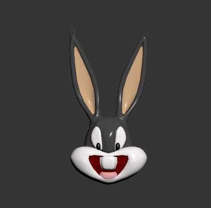 3d Bugs Bunny Head