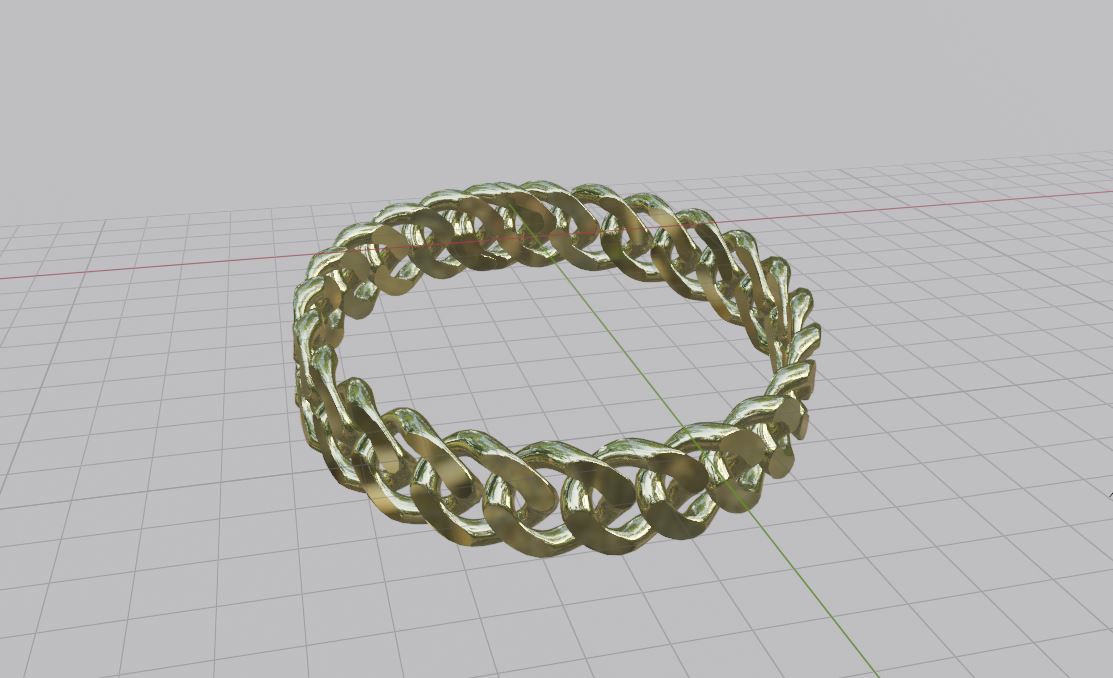 STL file cuban chain・3D printer design to download・Cults