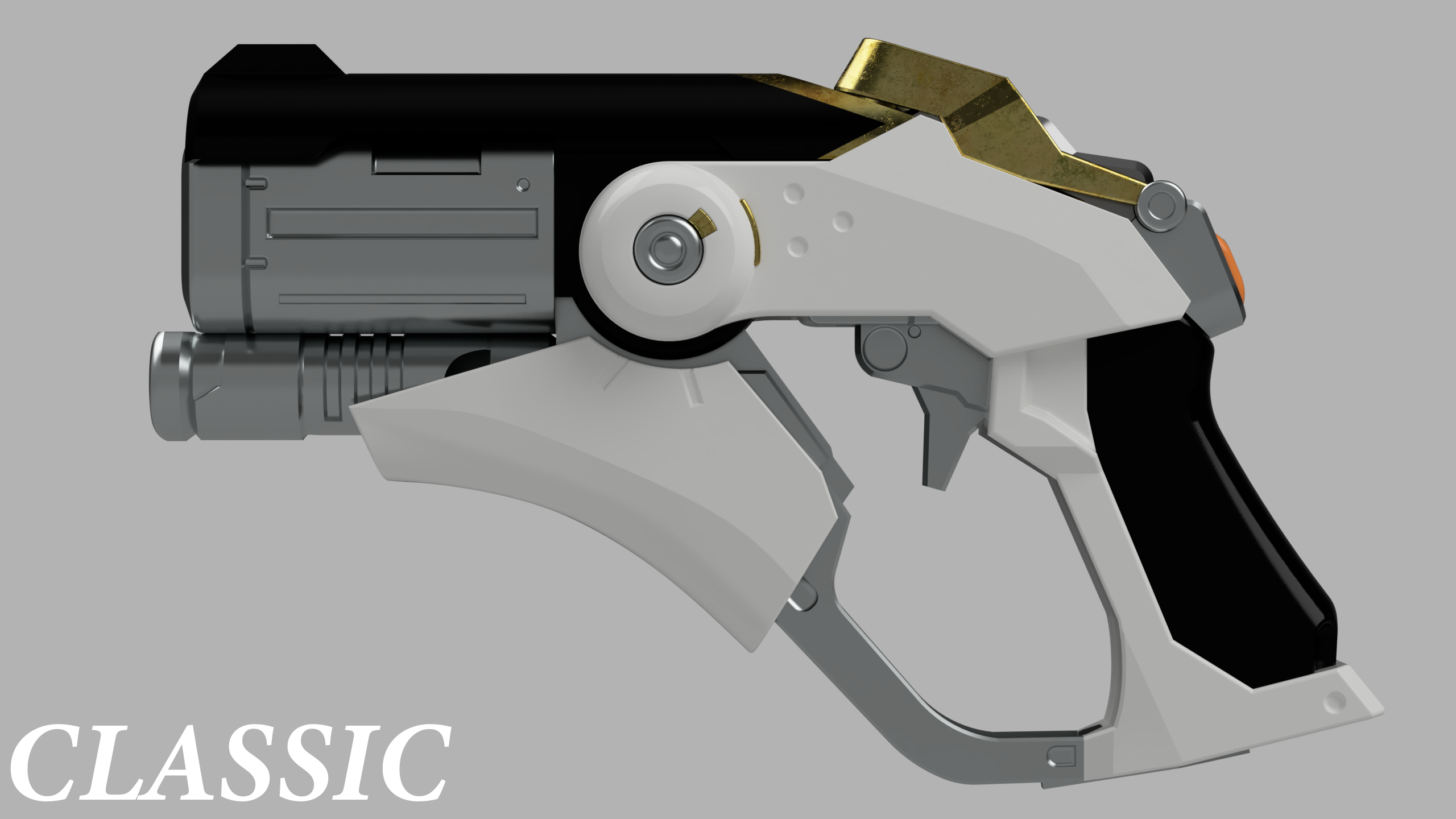 STL file Overwatch Mercy Gun Classic 🔫・3D printable design to download ...