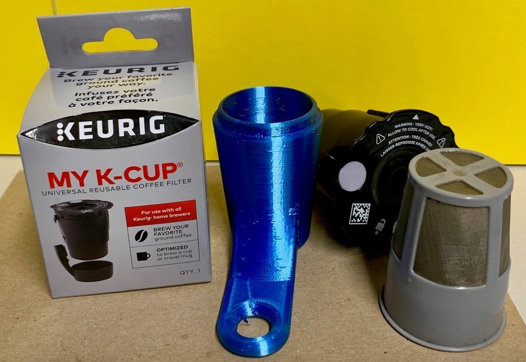Free STL file Keurig K-cup scoop ☕・Model to download and 3D print・Cults