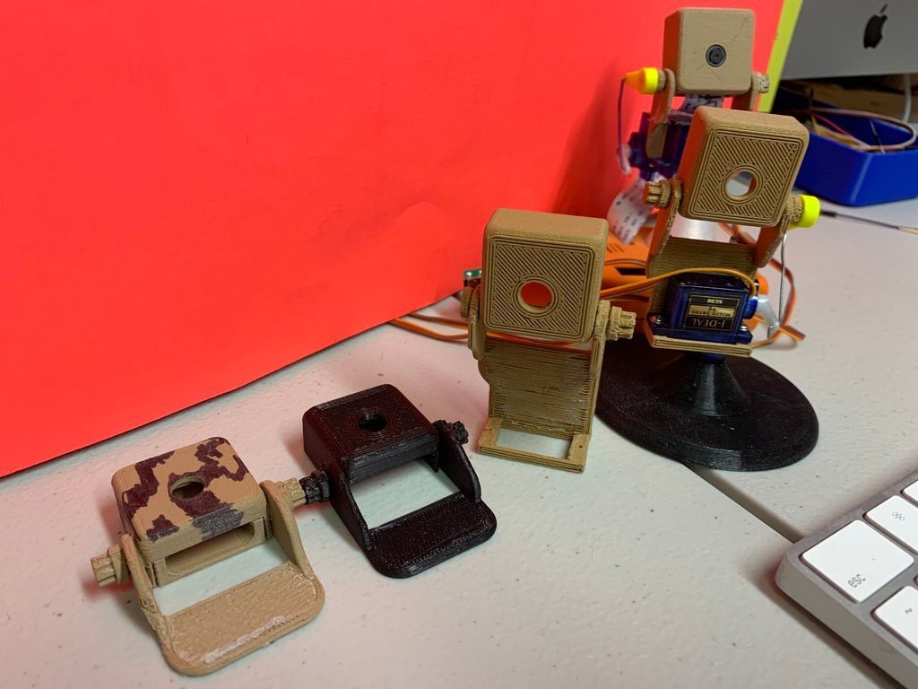 Free STL file 3D Camera Stand for Raspberry pi・3D printer design to ...