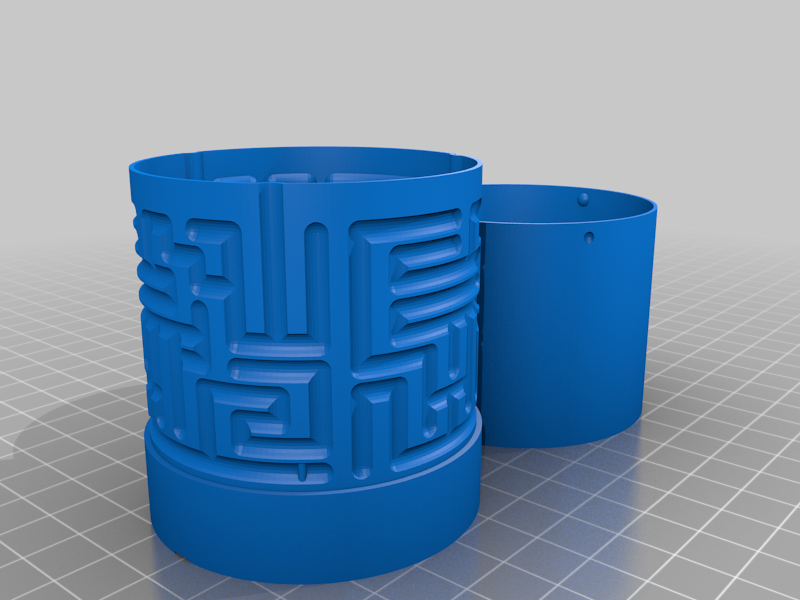 Free STL file My PYT2Customized Minimalist Maze Box・3D printing model ...