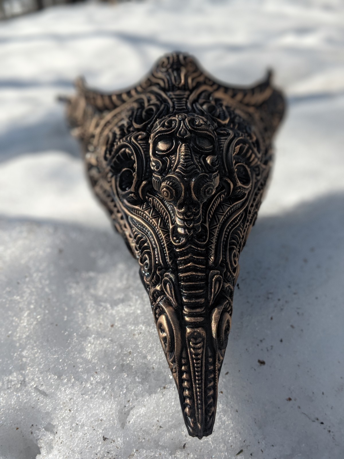 STL file plague doctor half mask・3D printing template to download・Cults