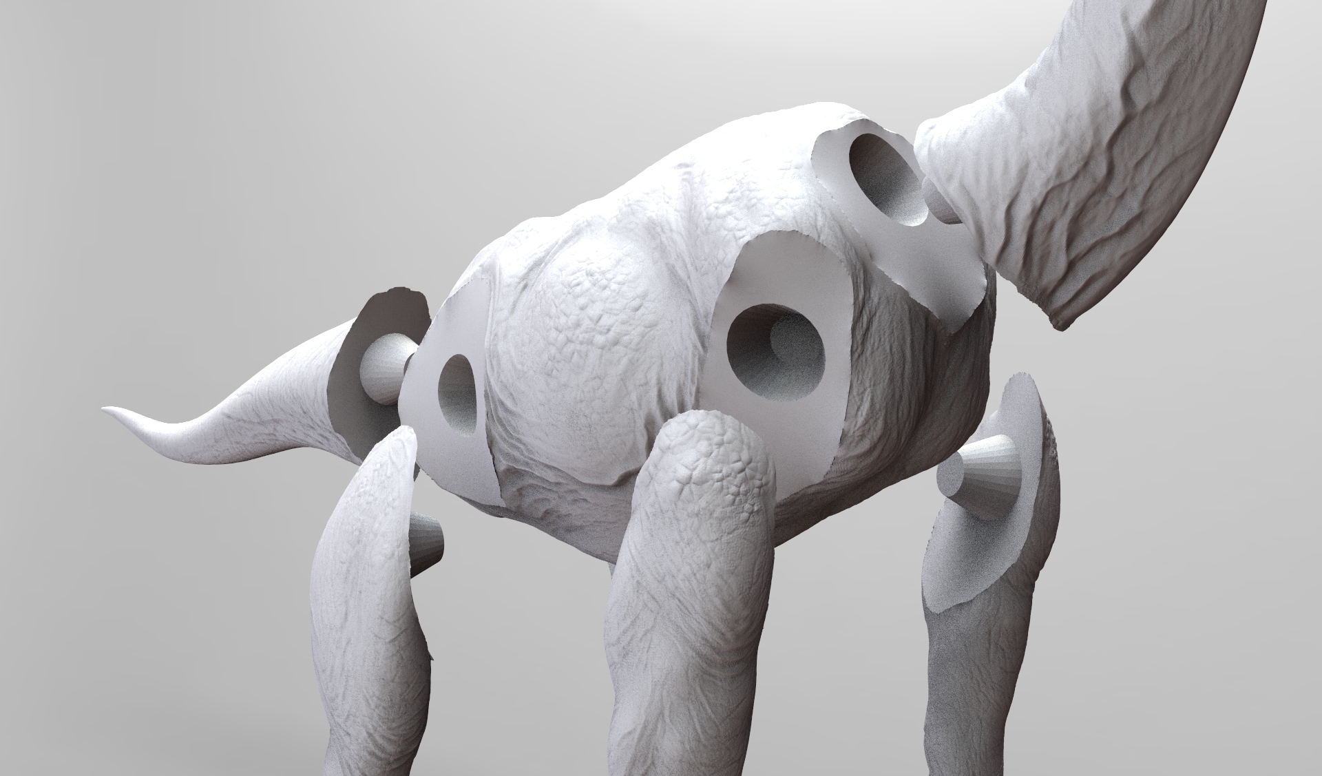 Download STL file Jurassic park Jurassic world Brachiosaurus 3D print ...