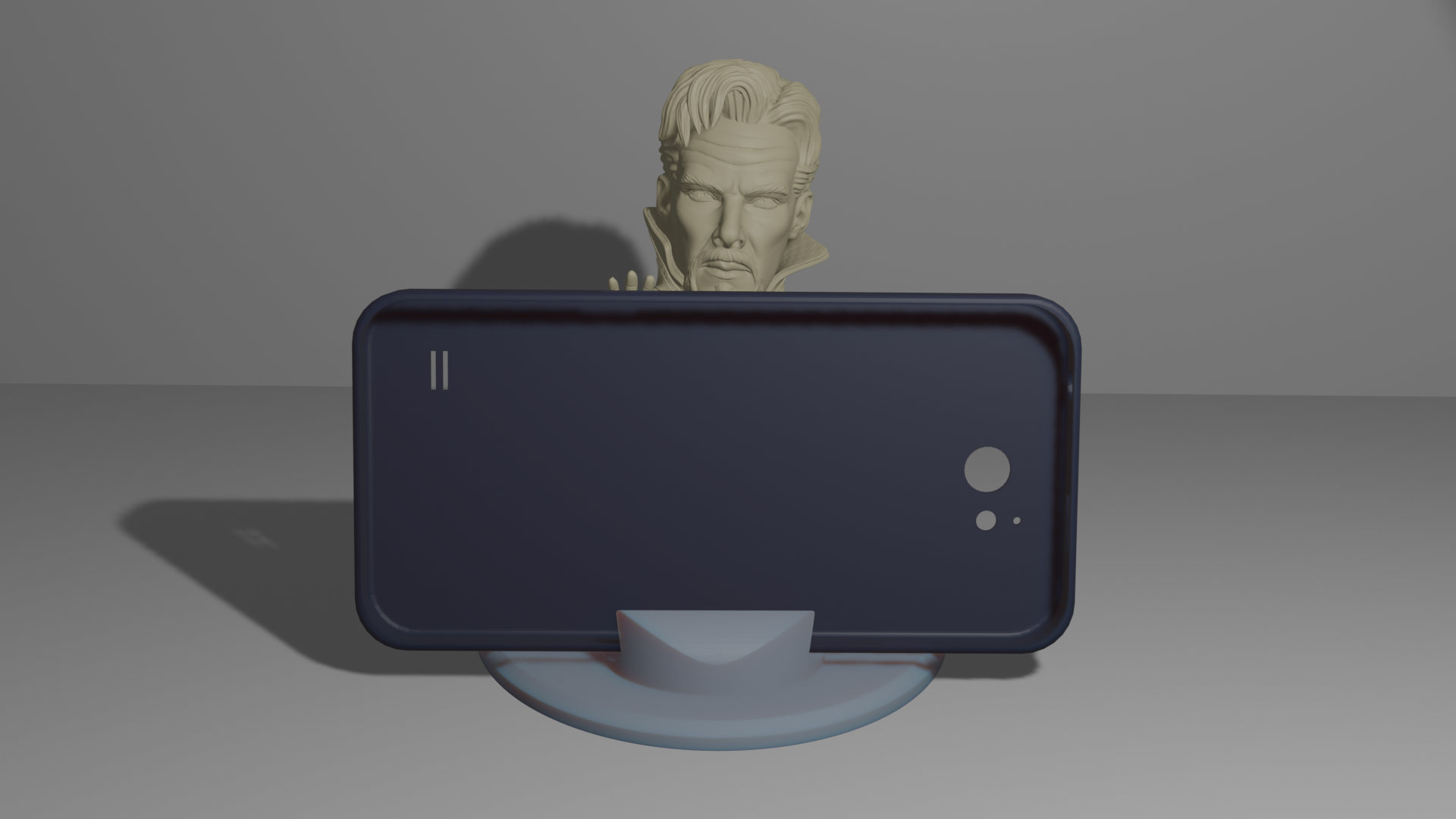 Free STL file Doctor Strange Cell Phone Holder 🩺・3D print object to ...