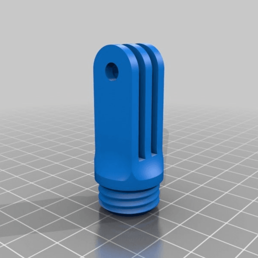 Download free 3D printer designs C-Clamp with GoPro Mount ・ Cults