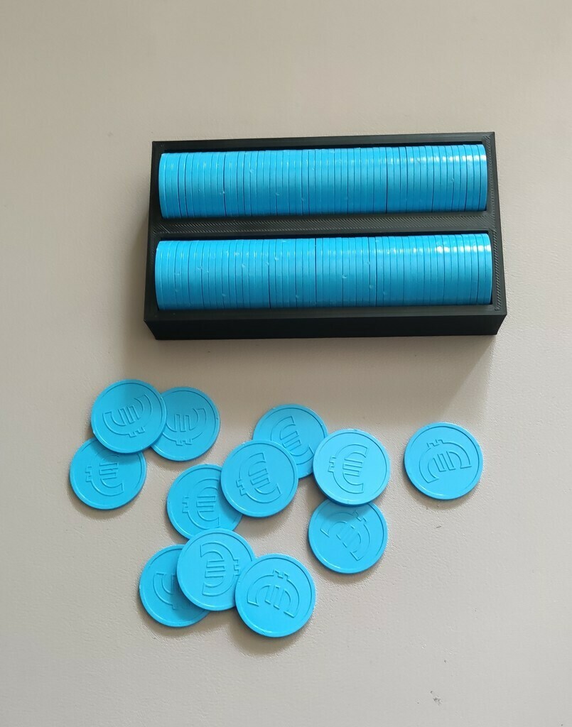 Free 3D file Box of 100 tokens・3D printer model to download・Cults