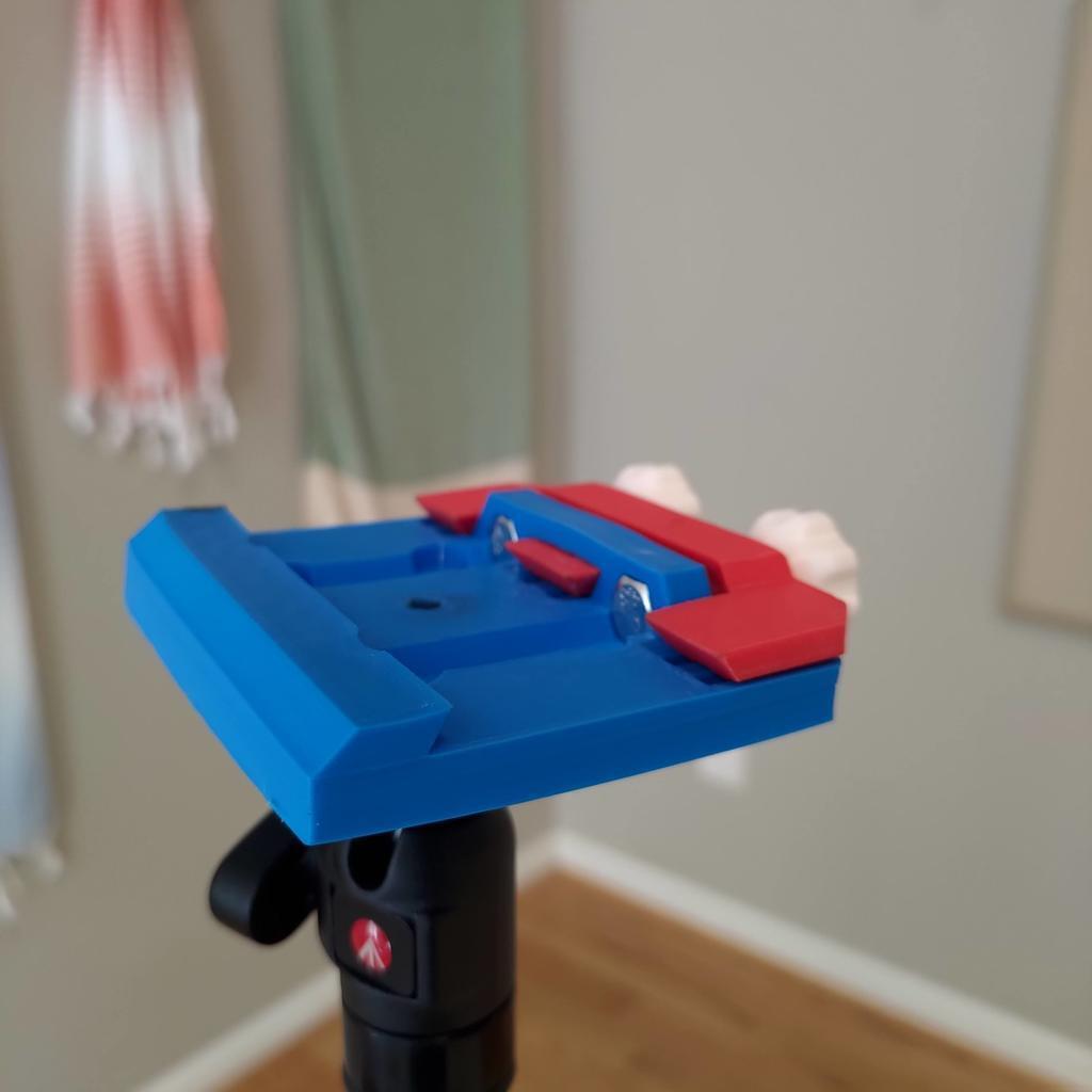 Free STL file Arca Swiss camera plate clamp - 1/4" Standard Camera ...