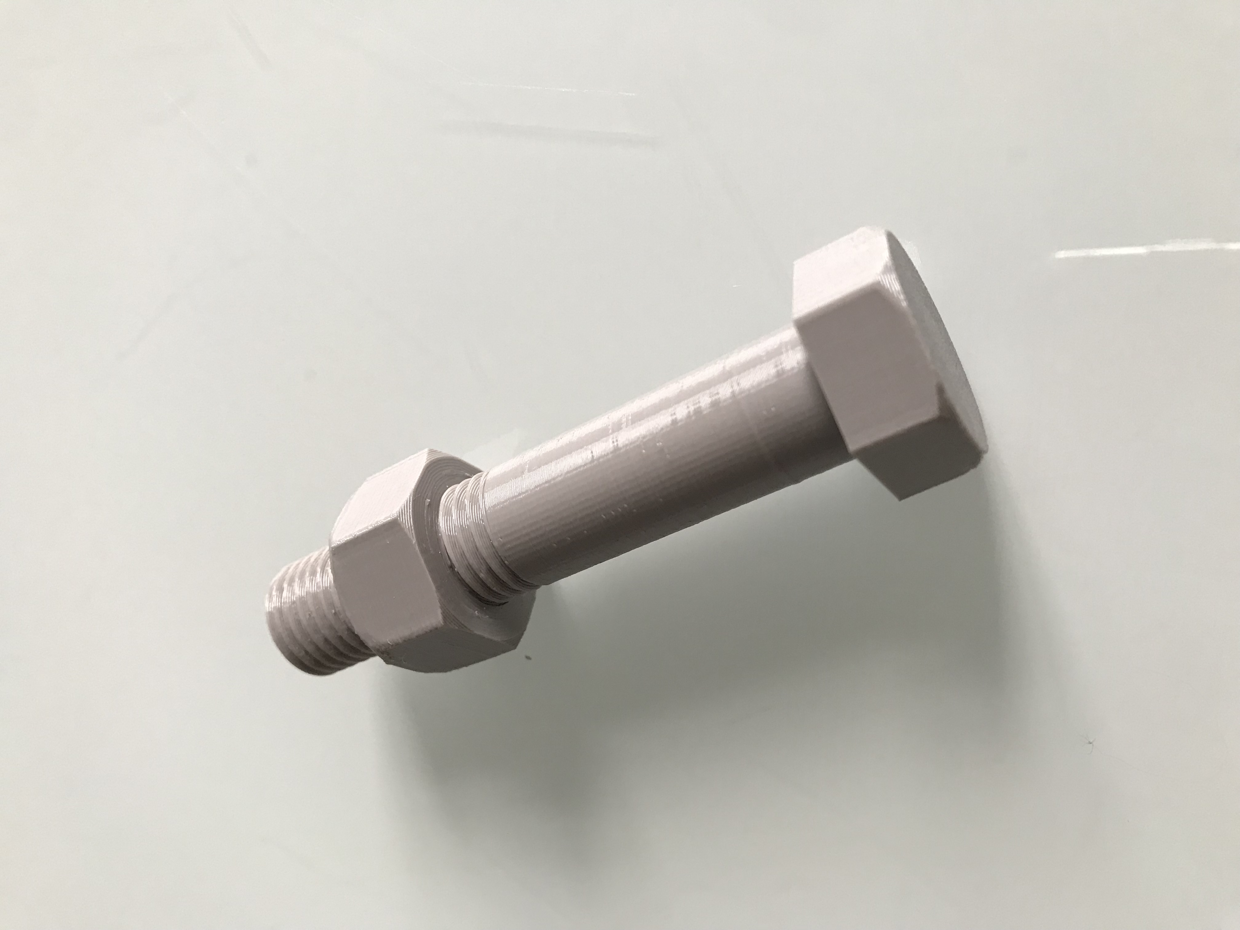 Free STL file NUT H M16 (hexagonal nut diameter 16)・Object to download ...