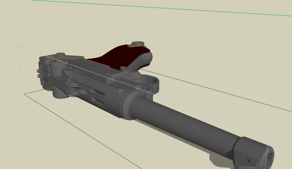 Archivo STL gratuito Pistola antigua - GUN 🇦🇬・Objeto para descargar e ...