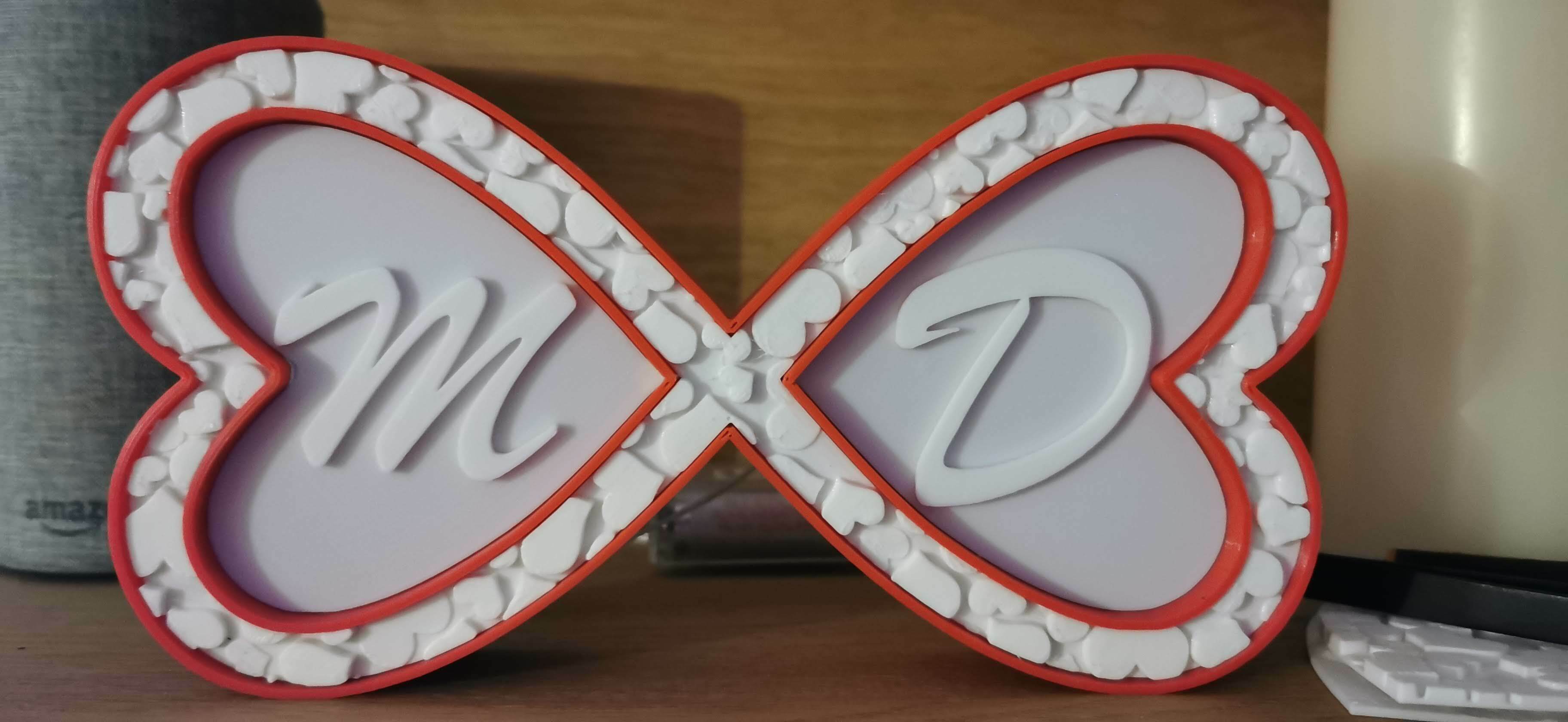 STL file Infinite Heart 💜・3D printable model to download・Cults