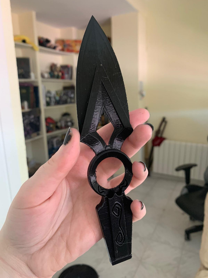 3D printed Jett dagger - VALORANT • made with Prusa i3 mk3s・Cults