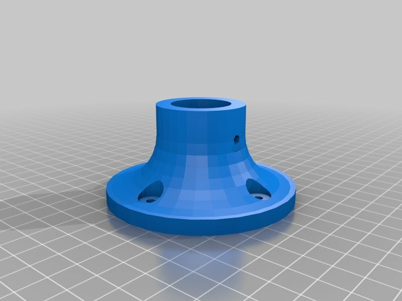 Free STL file 25mm Pipe Mounting Flange (80mm base)・3D printer model to ...
