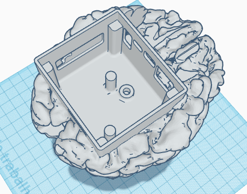 STL file Brain case orange pi zero 2・Model to download and 3D print・Cults
