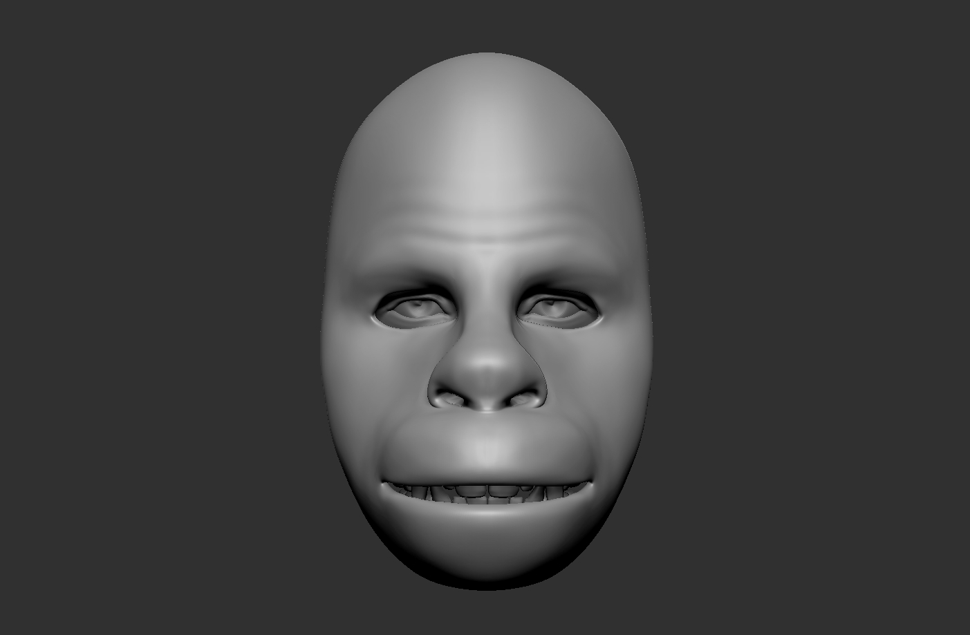 3D file Chewbacca mask face shell with articulated jaw 🐚・Model to ...